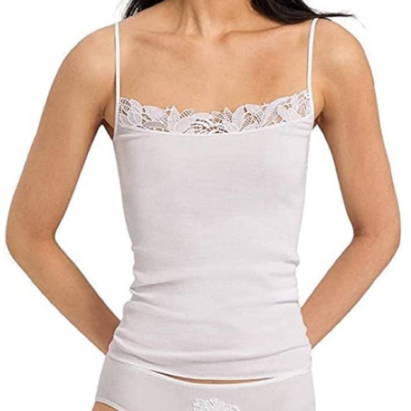 Hanro | Tops | Nwt Hanro Felice Spaghetti Camisole Size Small | Poshmark